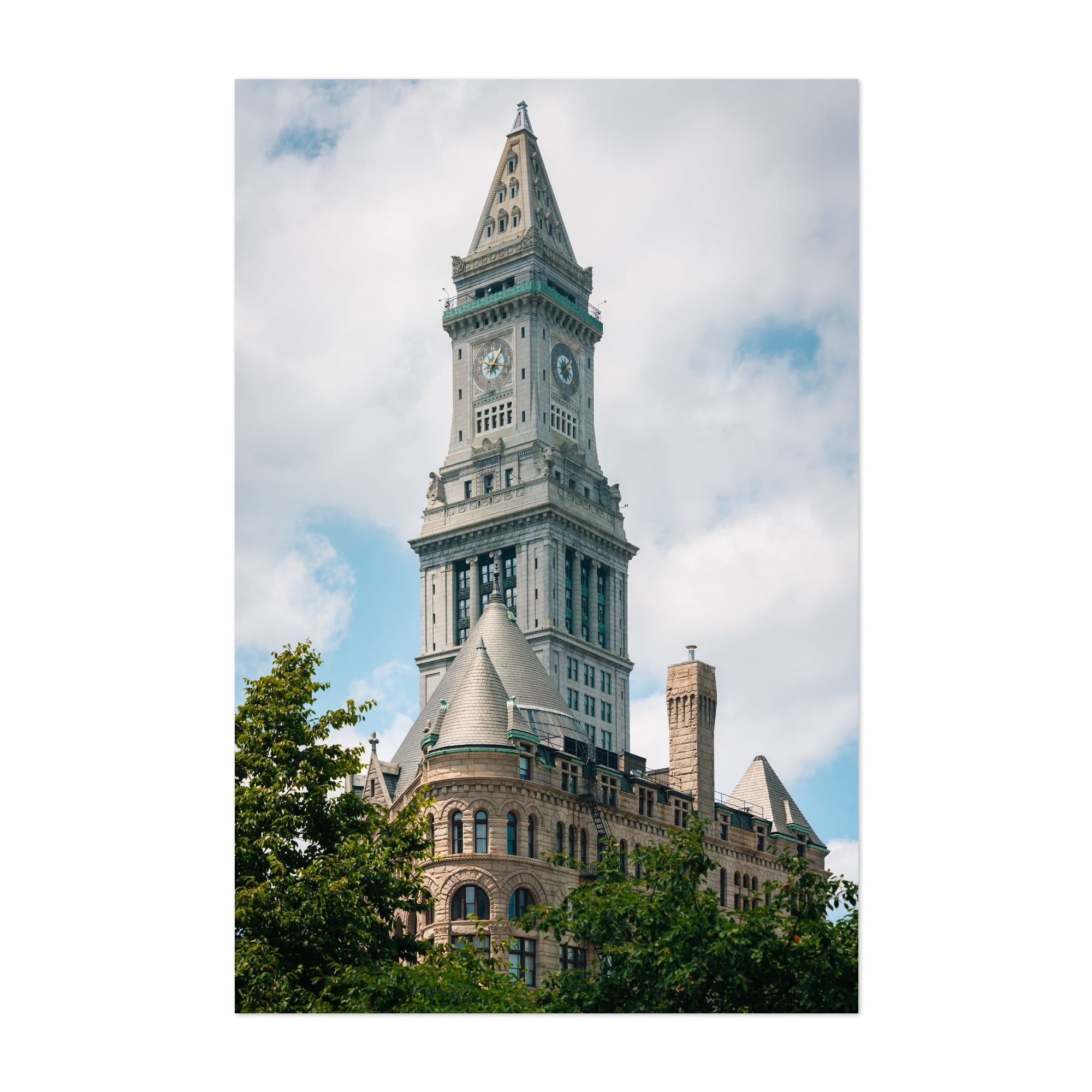 The Custom House Tower 02 - Boston Massachusetts Photography ...