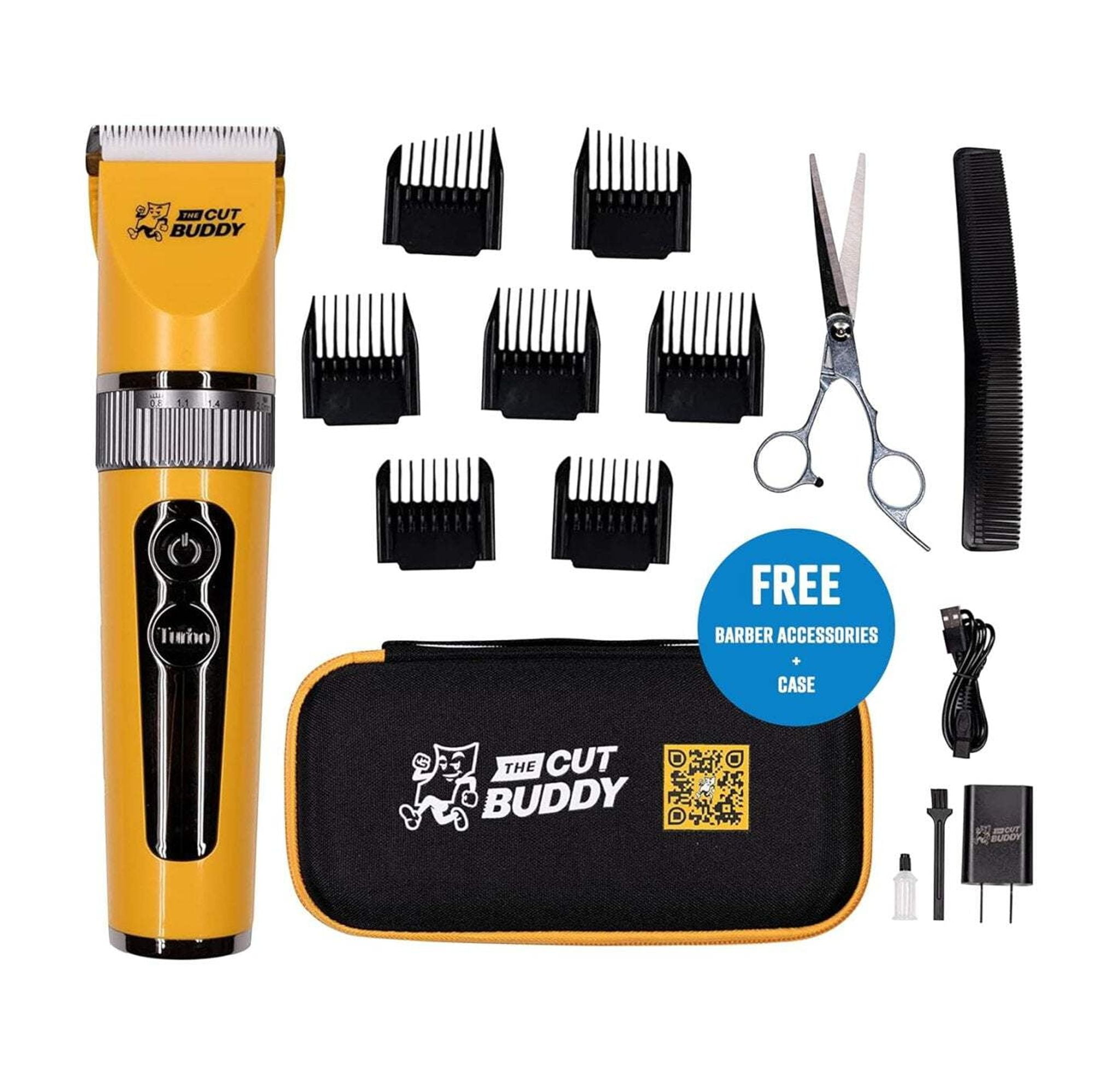 The Cut Buddy Quick Kit Set - Professional Li-Ion Cordless Haircut ...