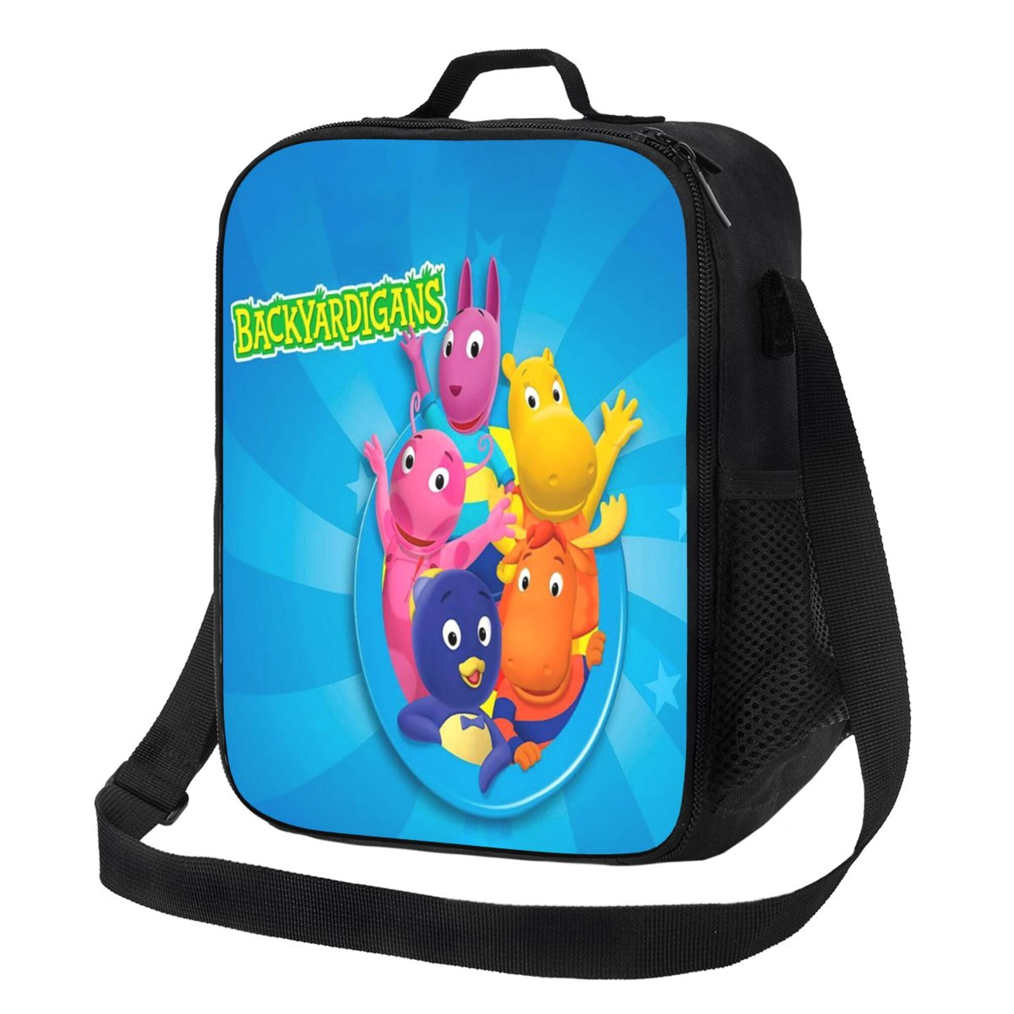 The Cute Backyardigans Lunch Bag Portable Tote Bag Insulated Lunch Box ...