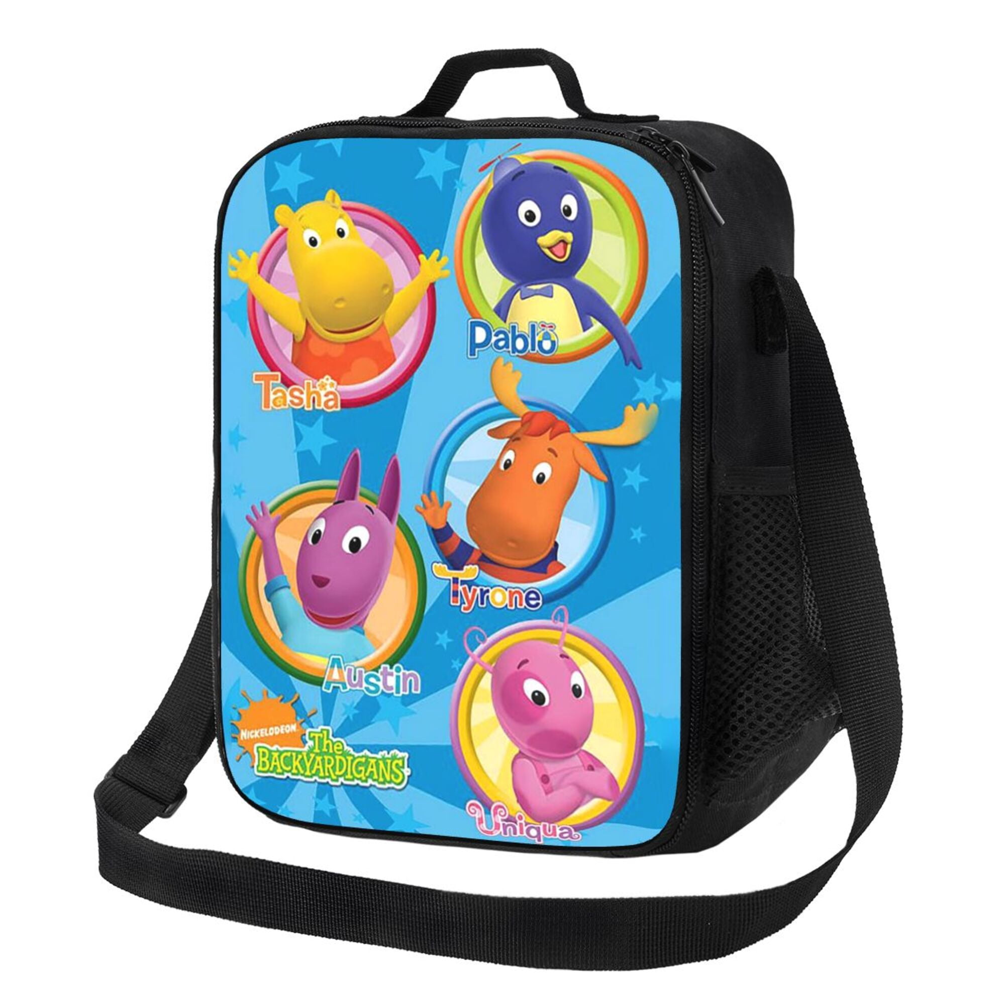 The Cute Backyardigans Lunch Bag Portable Tote Bag Insulated Lunch Box ...