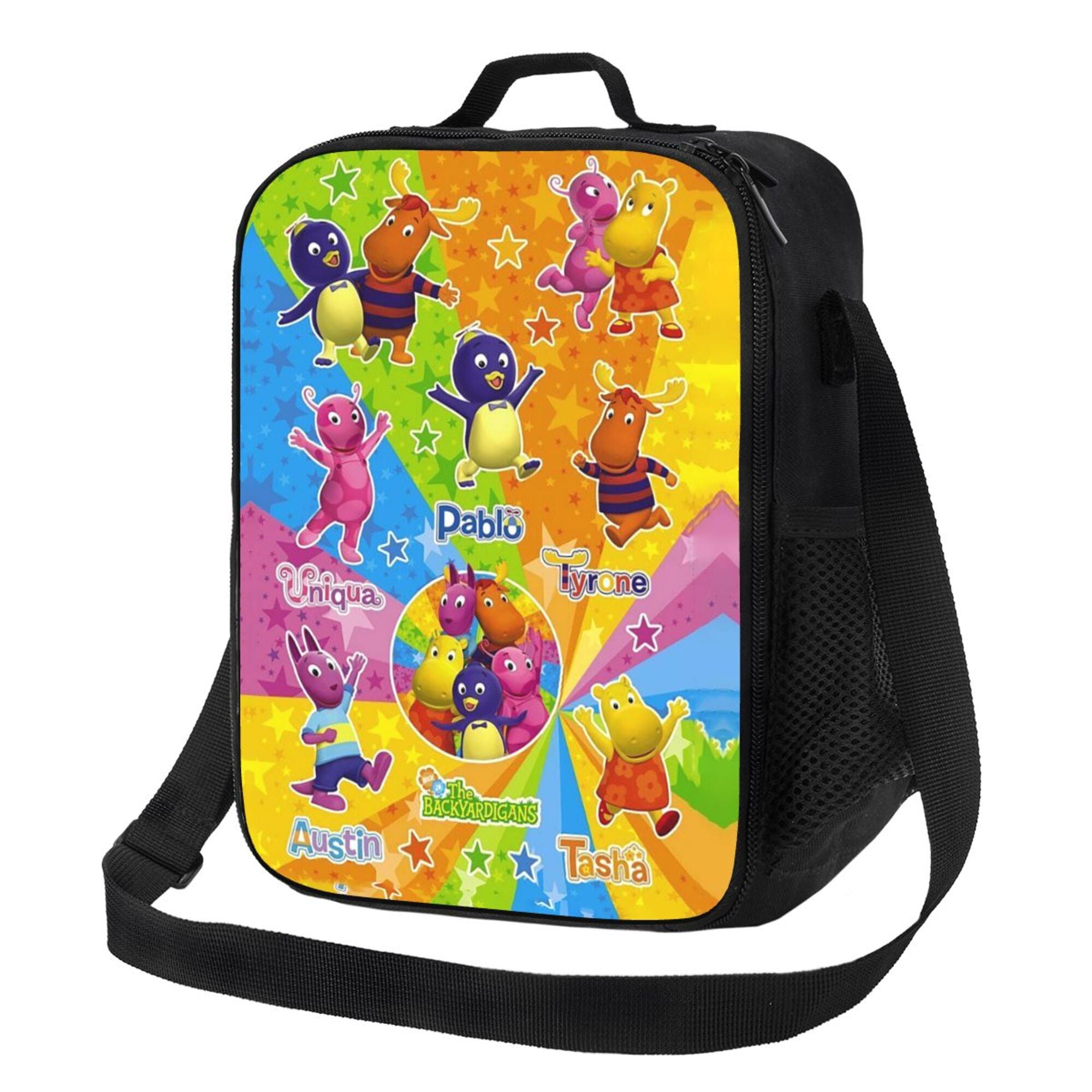 The Cute Backyardigans Lunch Bag Portable Tote Bag Insulated Lunch Box ...