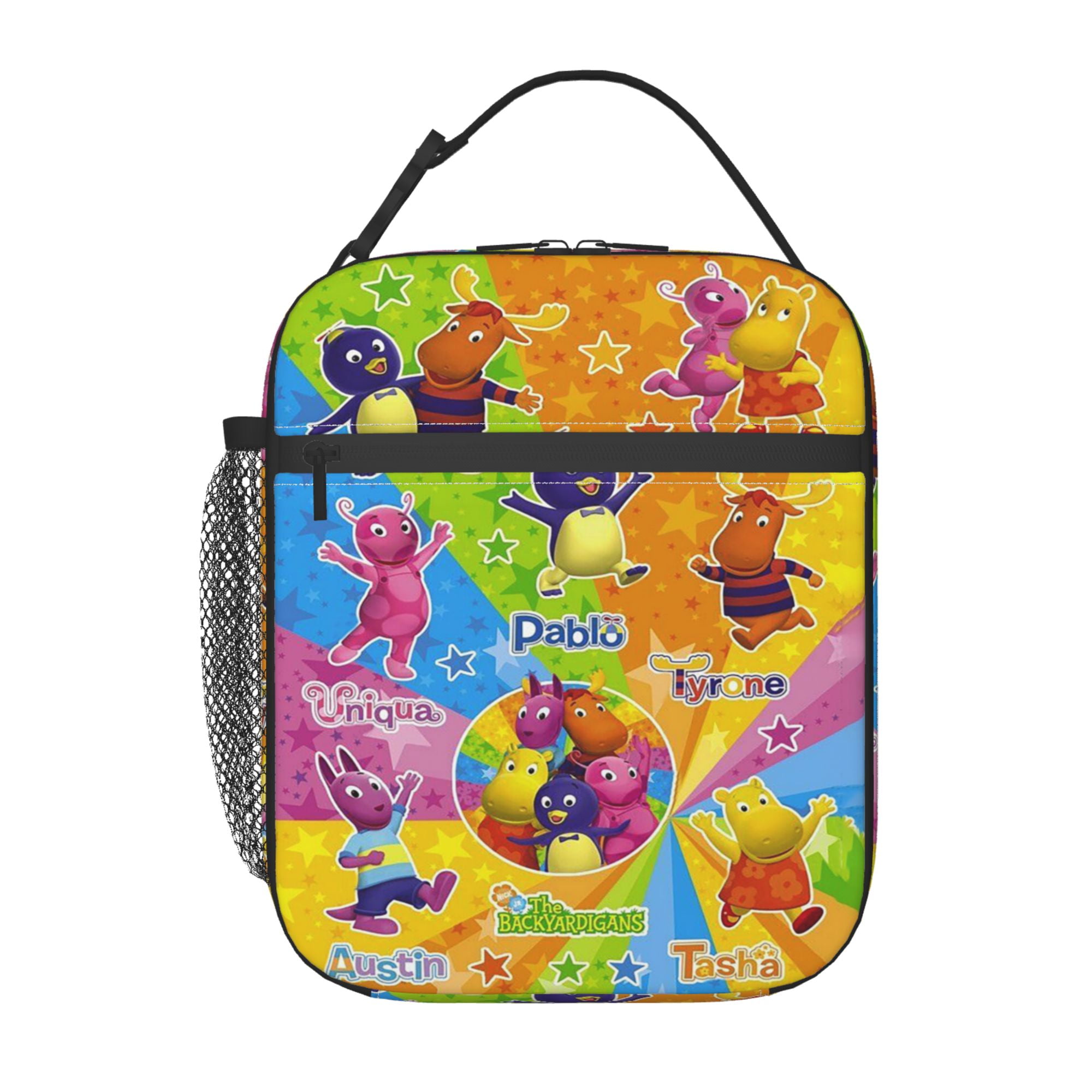 The Cute Backyardigans Lunch Bag Portable Tote Bag Insulated Lunch Box ...