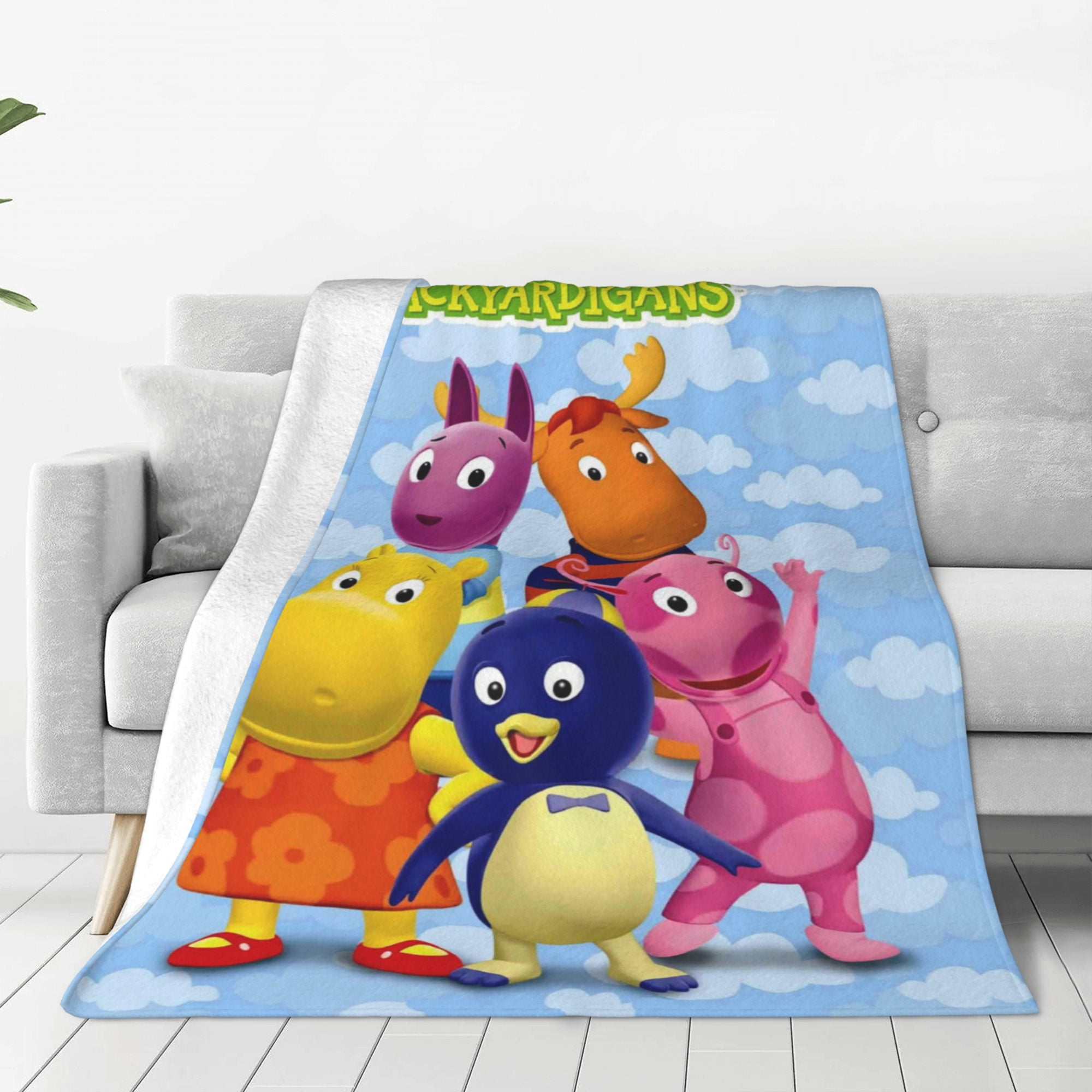 The Cute Backyardigans Soft Lightweight Bed Blankets Plush Fuzzy Cozy ...