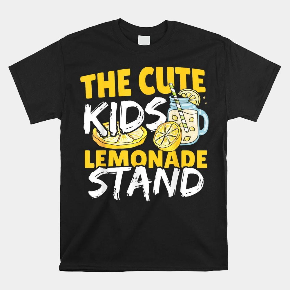 The Cute Kids Lemonade Stand For Lemonade Stand Boss Shirt - Walmart.com