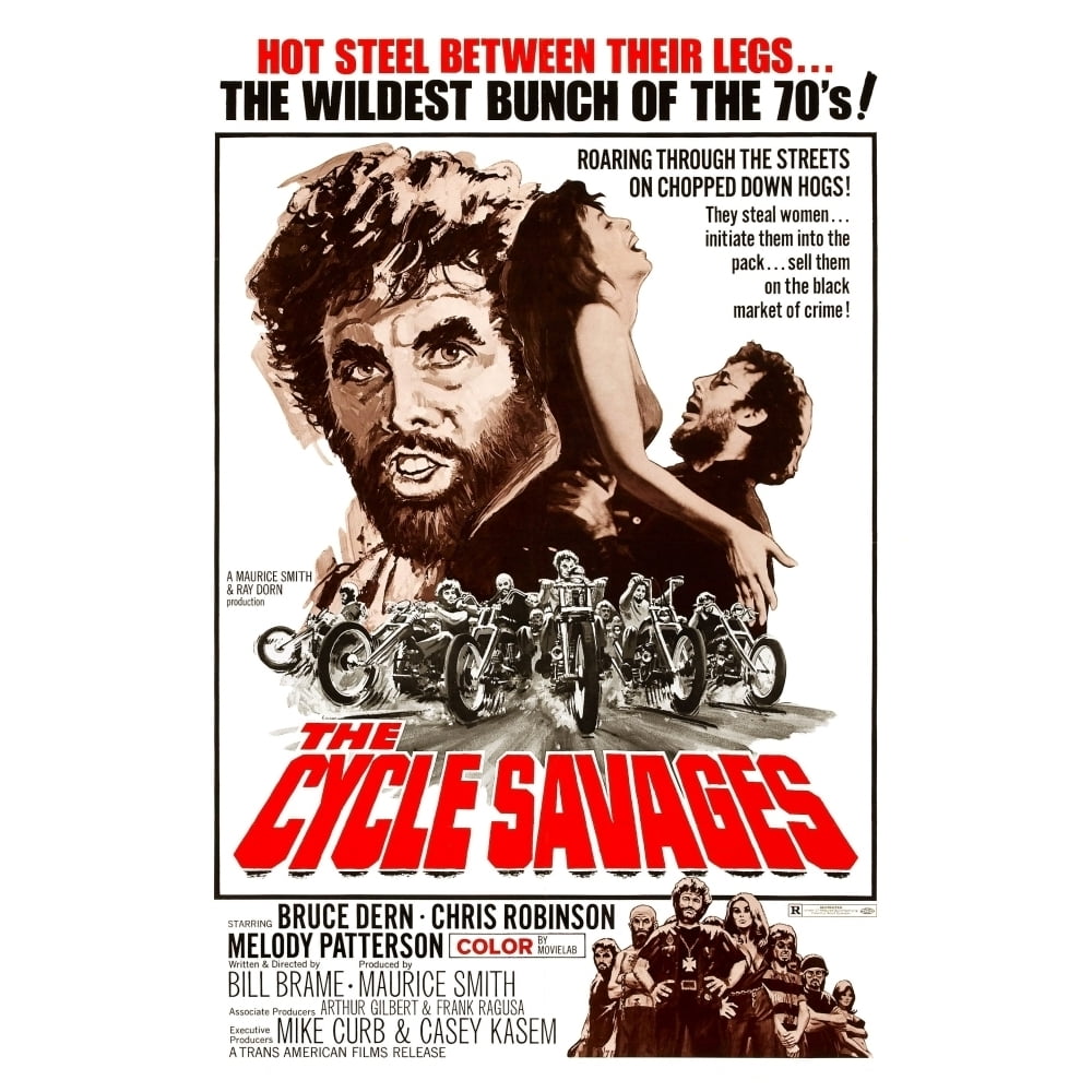 The Cycle Savages Bruce Dern 1969 Movie Poster Masterprint (11 x 17 ...
