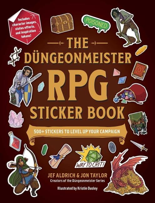DÃ¼ngeonmeister The DÃ¼ngeonmeister RPG Sticker Book: 500+ Stickers to ...