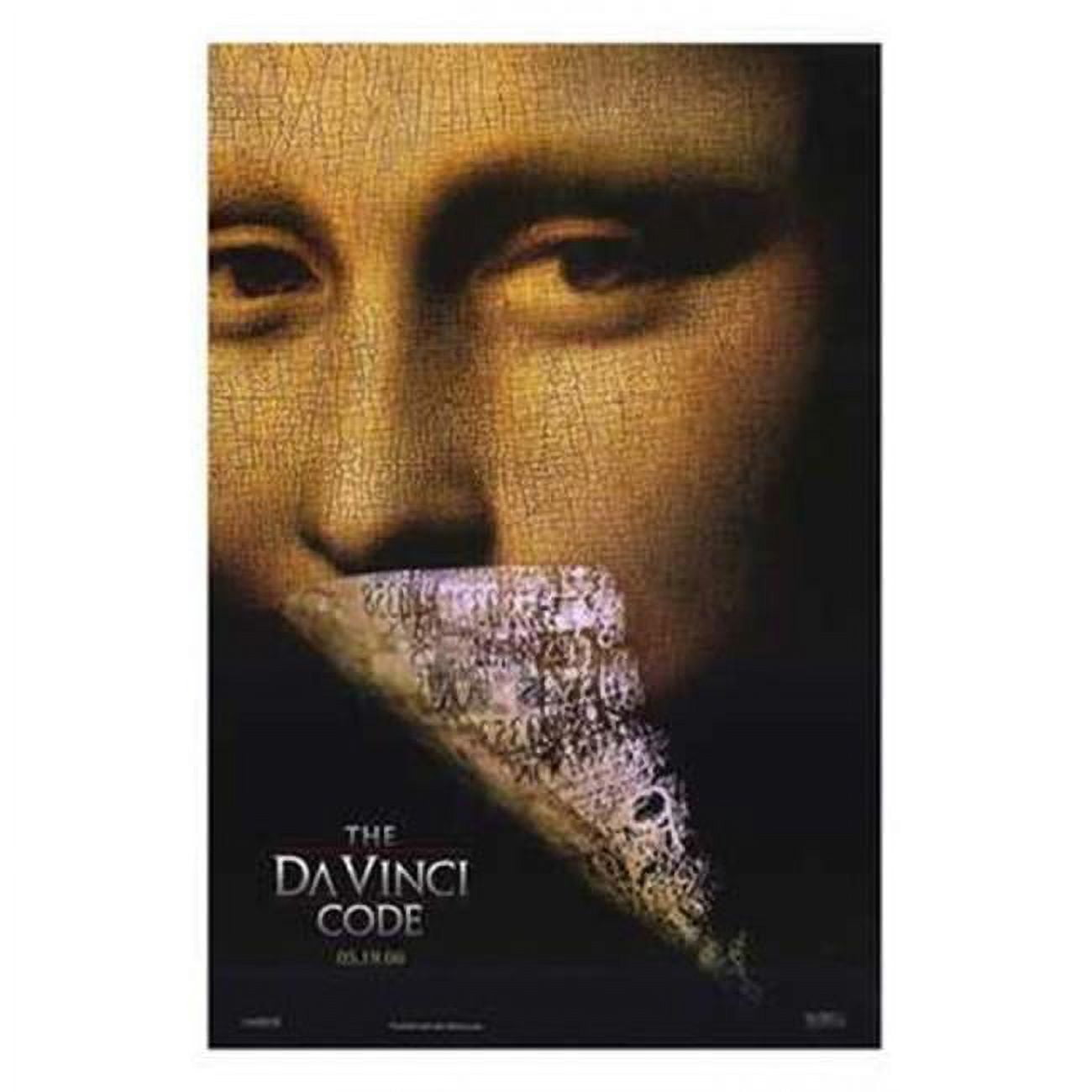 The Da Vinci Code Movie Poster - 11 x 17 in. - Walmart.com
