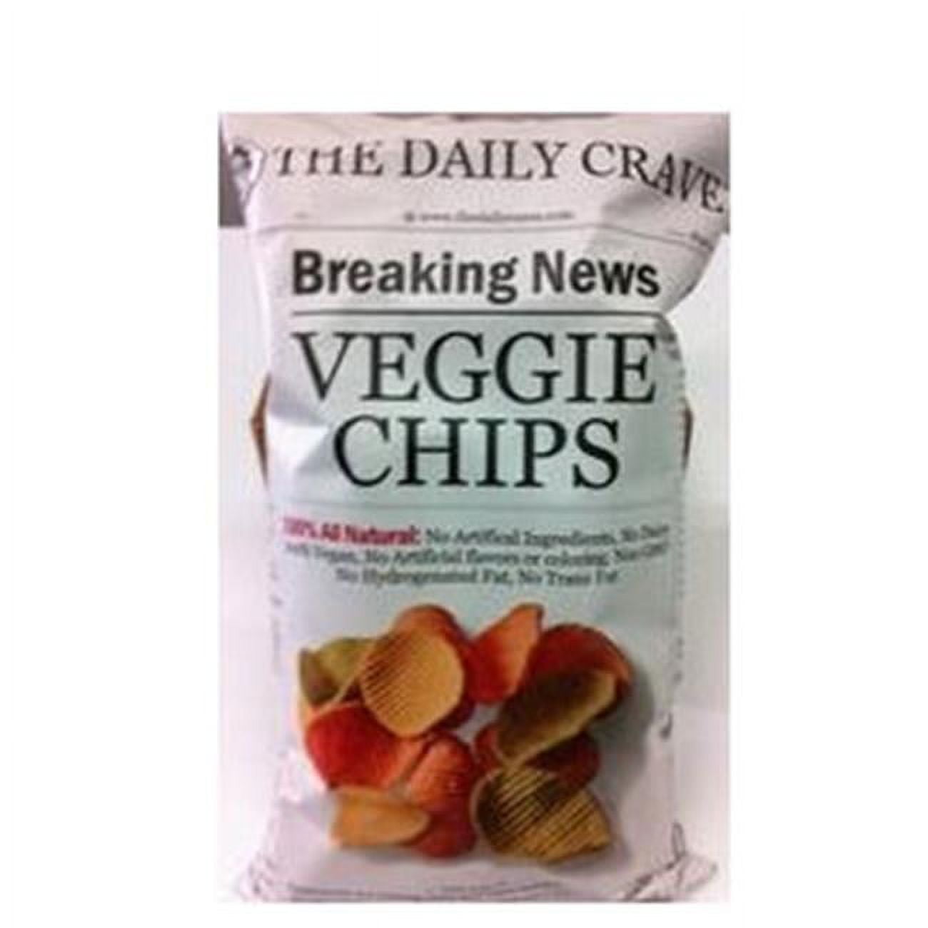 The Daily Crave Veggie Chips 6 Oz -Pack of 6 - Walmart.com