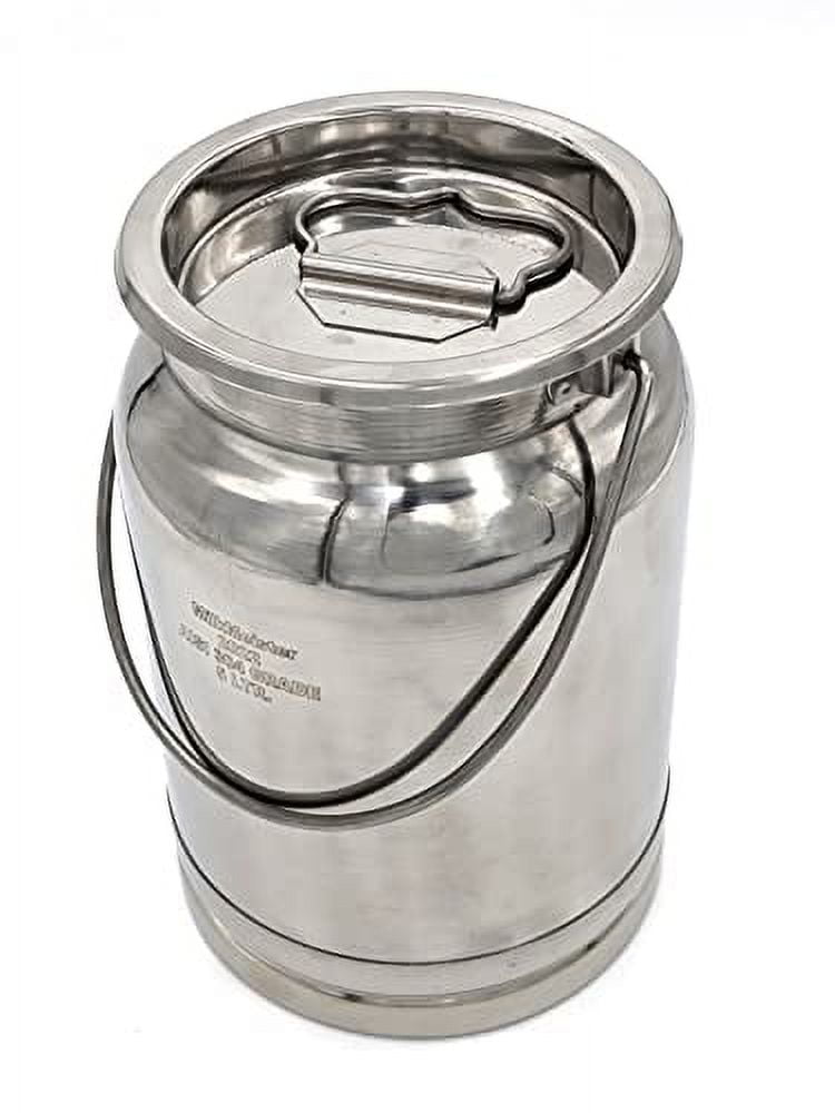 The Dairy Shoppe Stainless Steel Milk Can Totes (5 liter) - Walmart.com