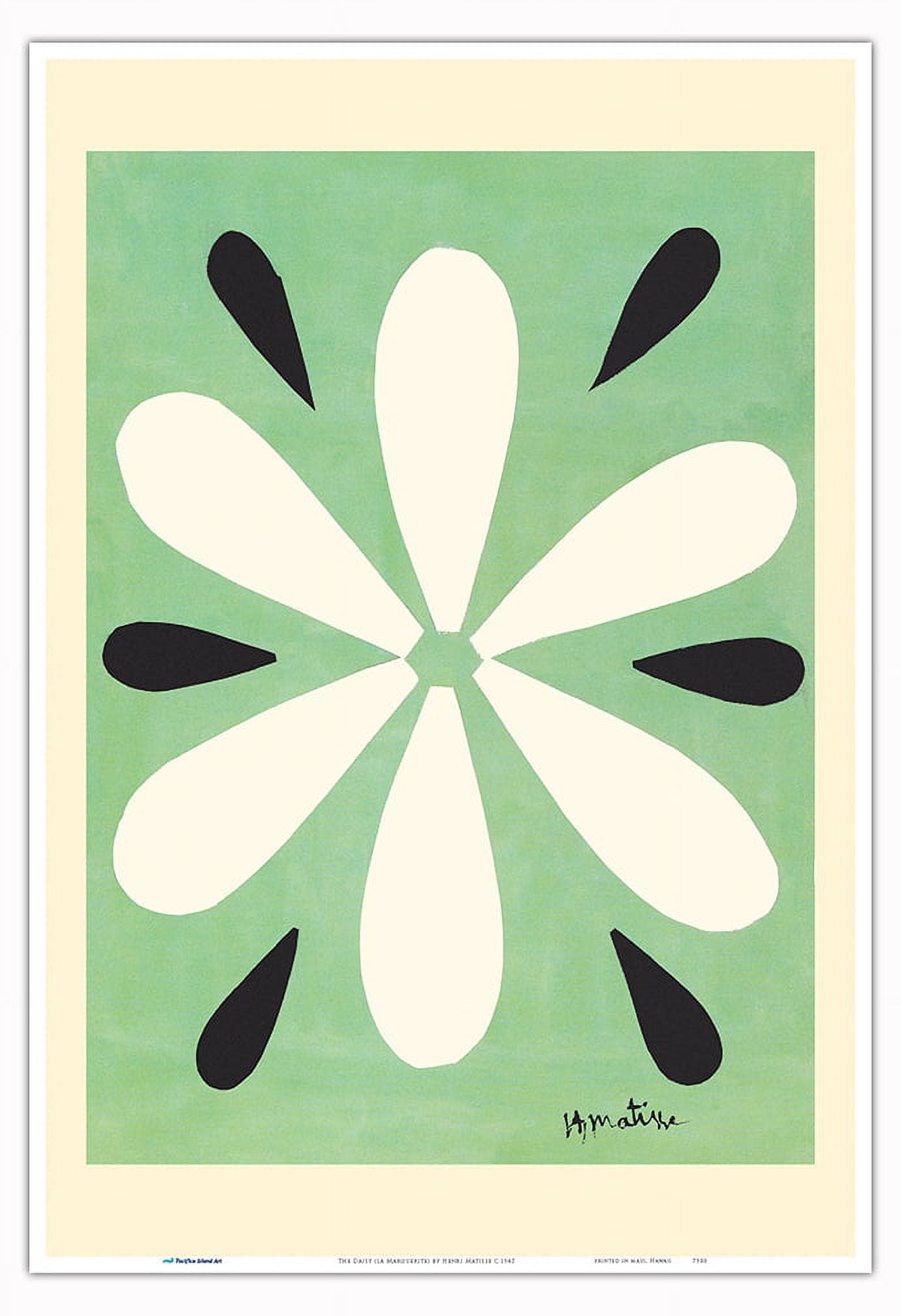 The Daisy (la Marguerite) - From an Original Cut-Out Artwork by Henri ...