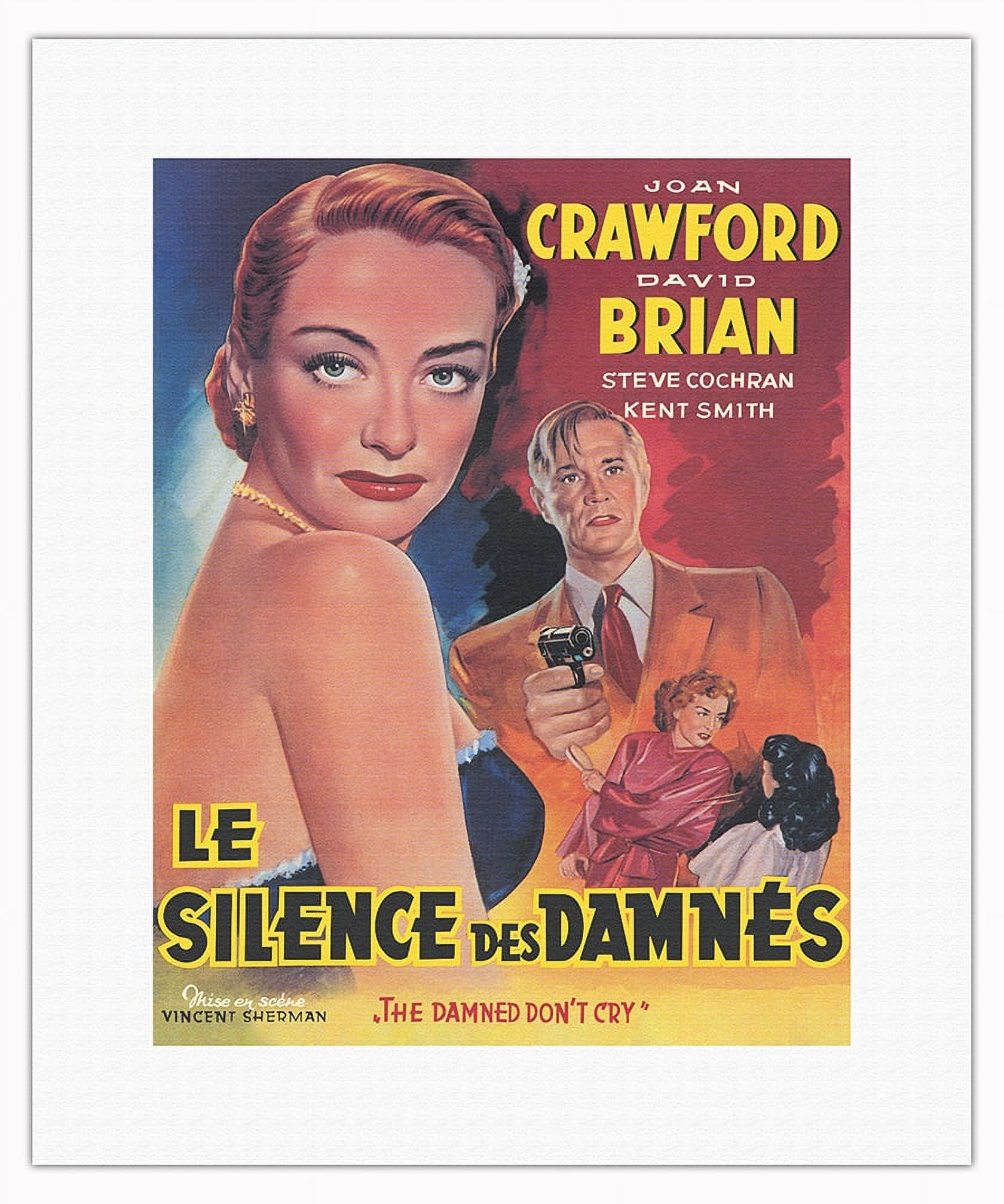 The Damn Don’t Cry (Le Silence des Damnés) - Starring Joan Crawford ...