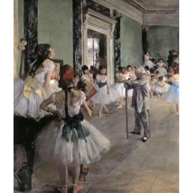 The Dance Class 1874 Edgar Degas (1834-1917 French) Oil on canvas Musee ...