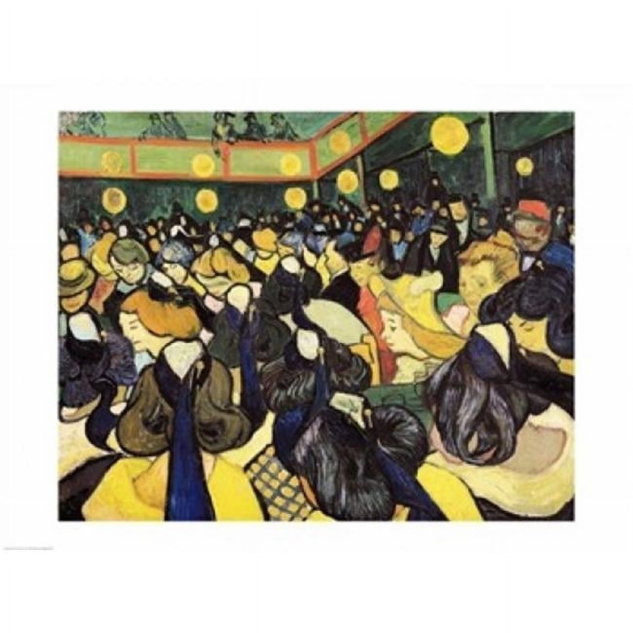The Dance Hall at Arles, 1888 Poster Print by Vincent Van Gogh (36 x 24) - Walmart.com