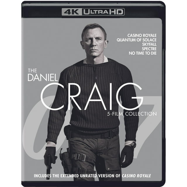 The Daniel Craig 5-Film Collection (4K Ultra HD + Blu-Ray) - Walmart.com