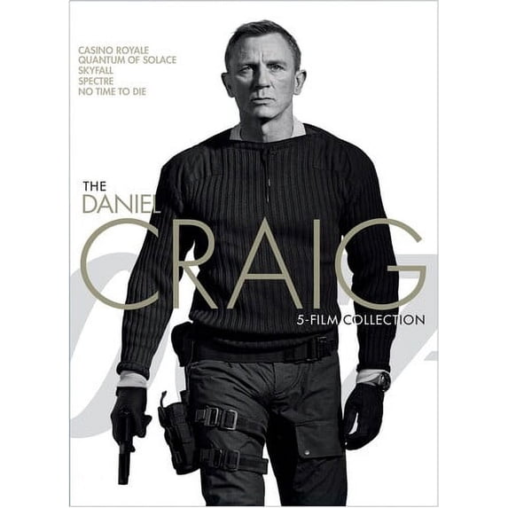 Daniel Craig's James Bond 5-Film Collection (Casino Royale, Quantum of ...