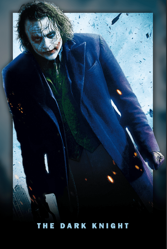 The Dark Knight (2008) 24x36 Movie Poster, Christian Bale, Heath Ledger ...