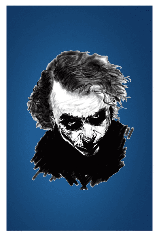 The Dark Knight 2008 Poster 24x36 - Batman Joker Heath Ledger Legendary ...