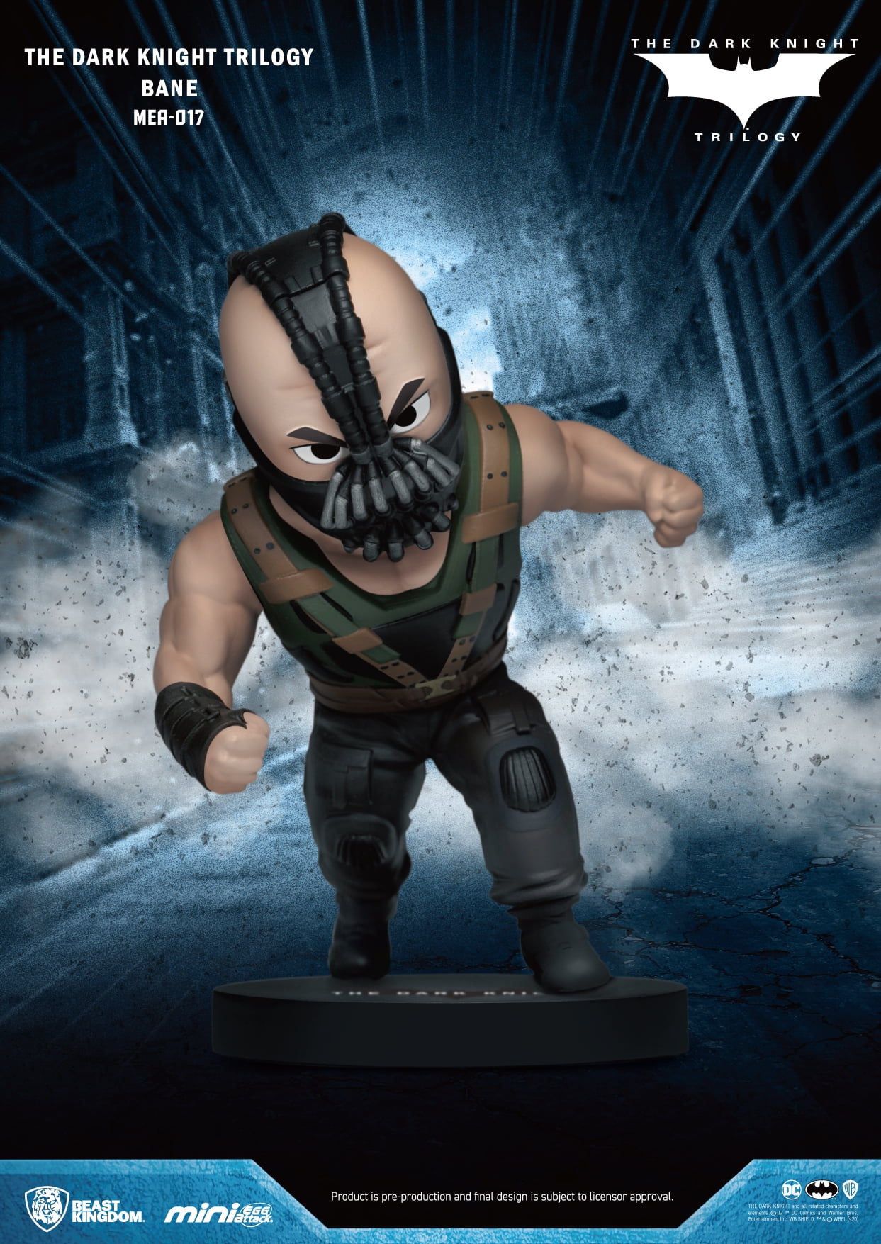 The Dark Knight Trilogy Bane (Mini Egg Attack) - Walmart.com