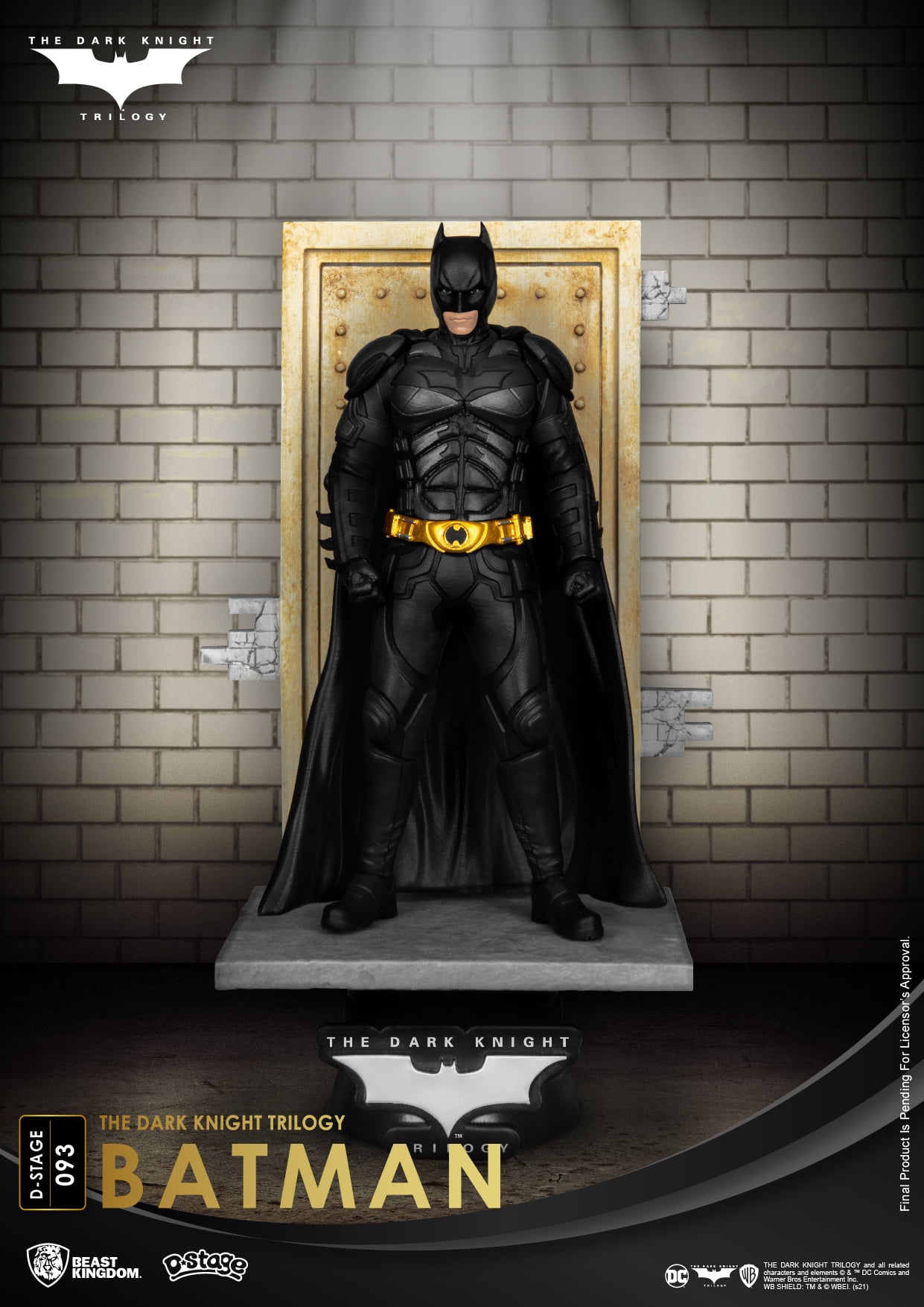The Dark Knight Trilogy-Batman (D-Stage) - Walmart.com