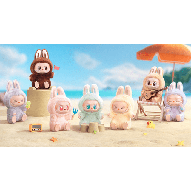 The Darling Labubu Pop Mart Plush doll and Its Matching Limited Vinyl ...