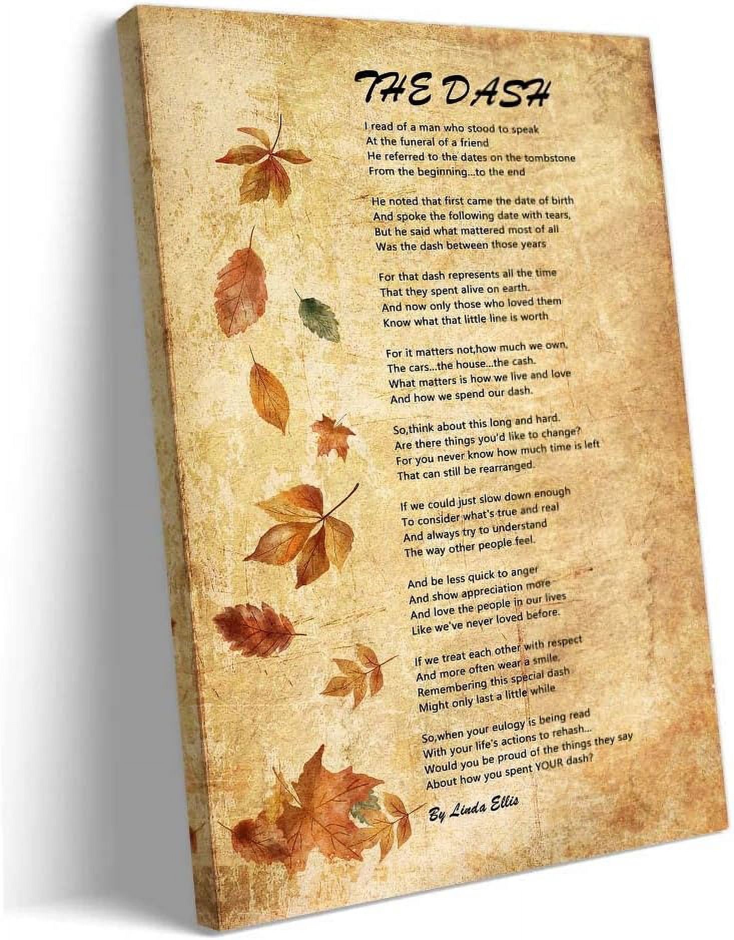 BOOWEATS The Dash 12" x 18" Framed Canvas Art Prints - Walmart.com