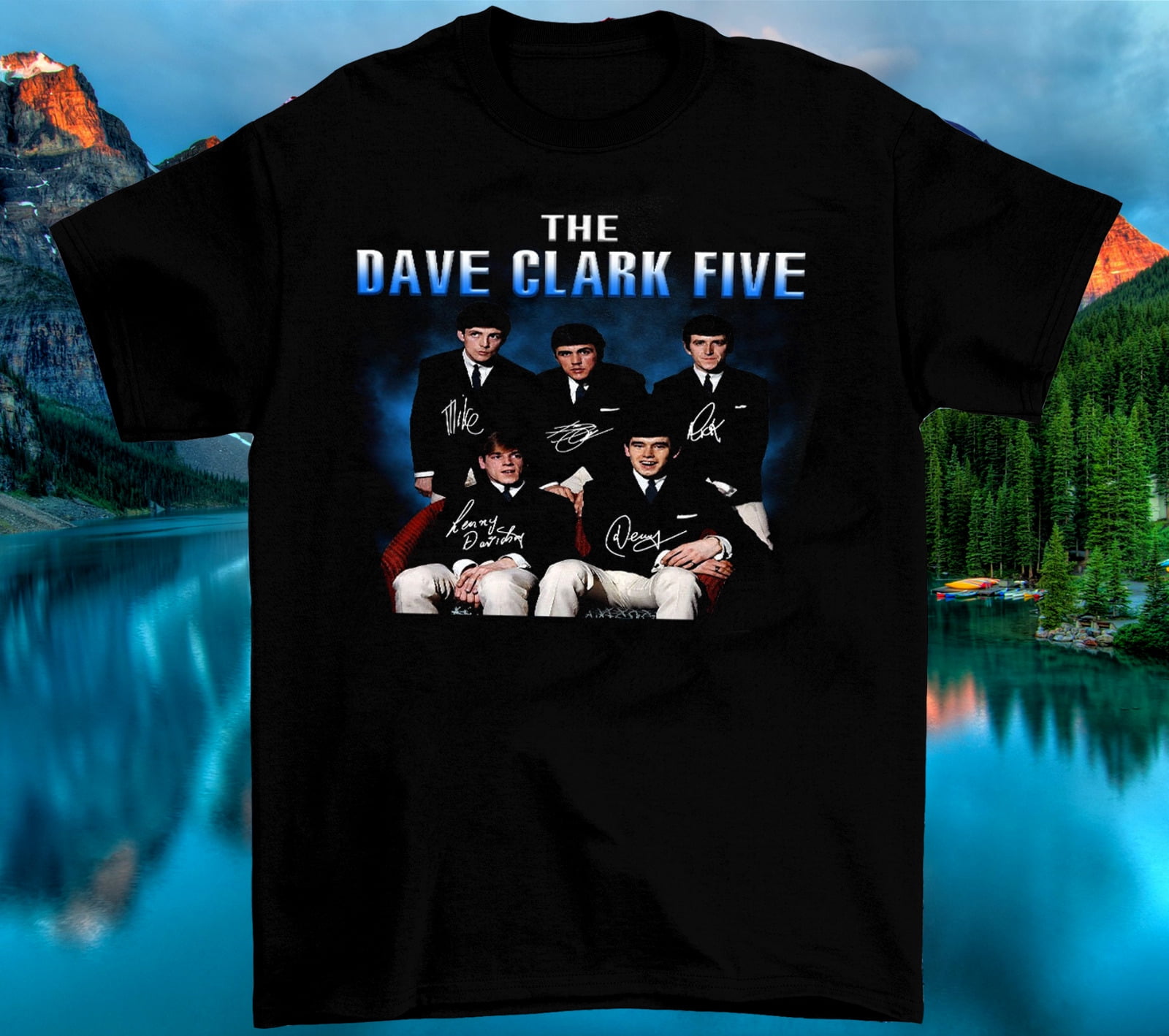 The Dave Clark Five Signature Member Gift For Fan Black All Size Shirt ...