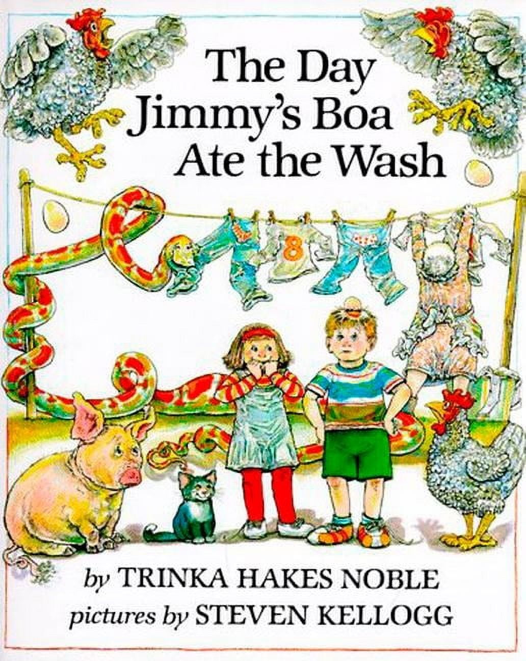 The Day Jimmy's Boa Ate the Wash, (Hardcover) - Walmart.com