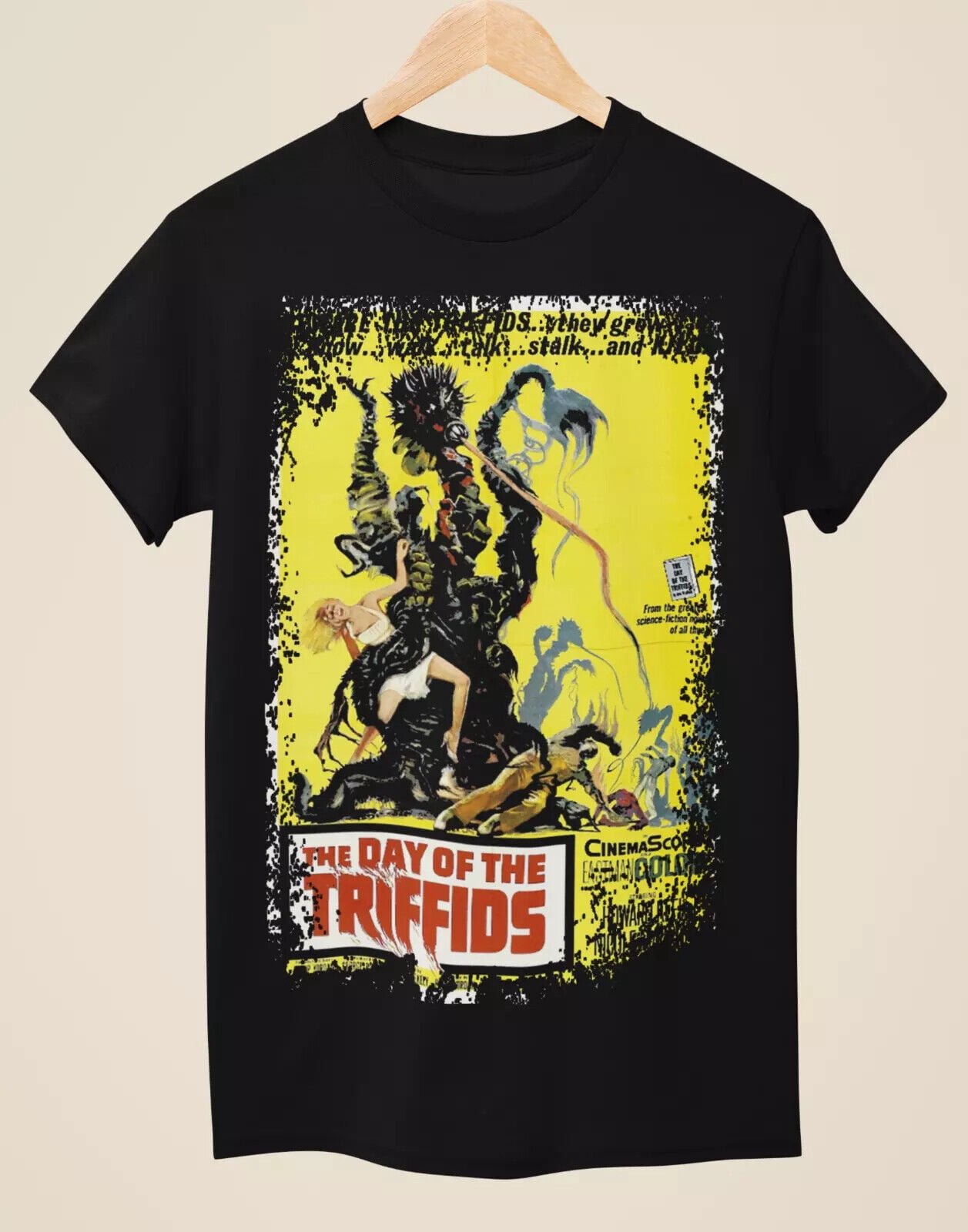 The Day of the Triffids (1963) - Movie Poster inspired Unisex Black T ...