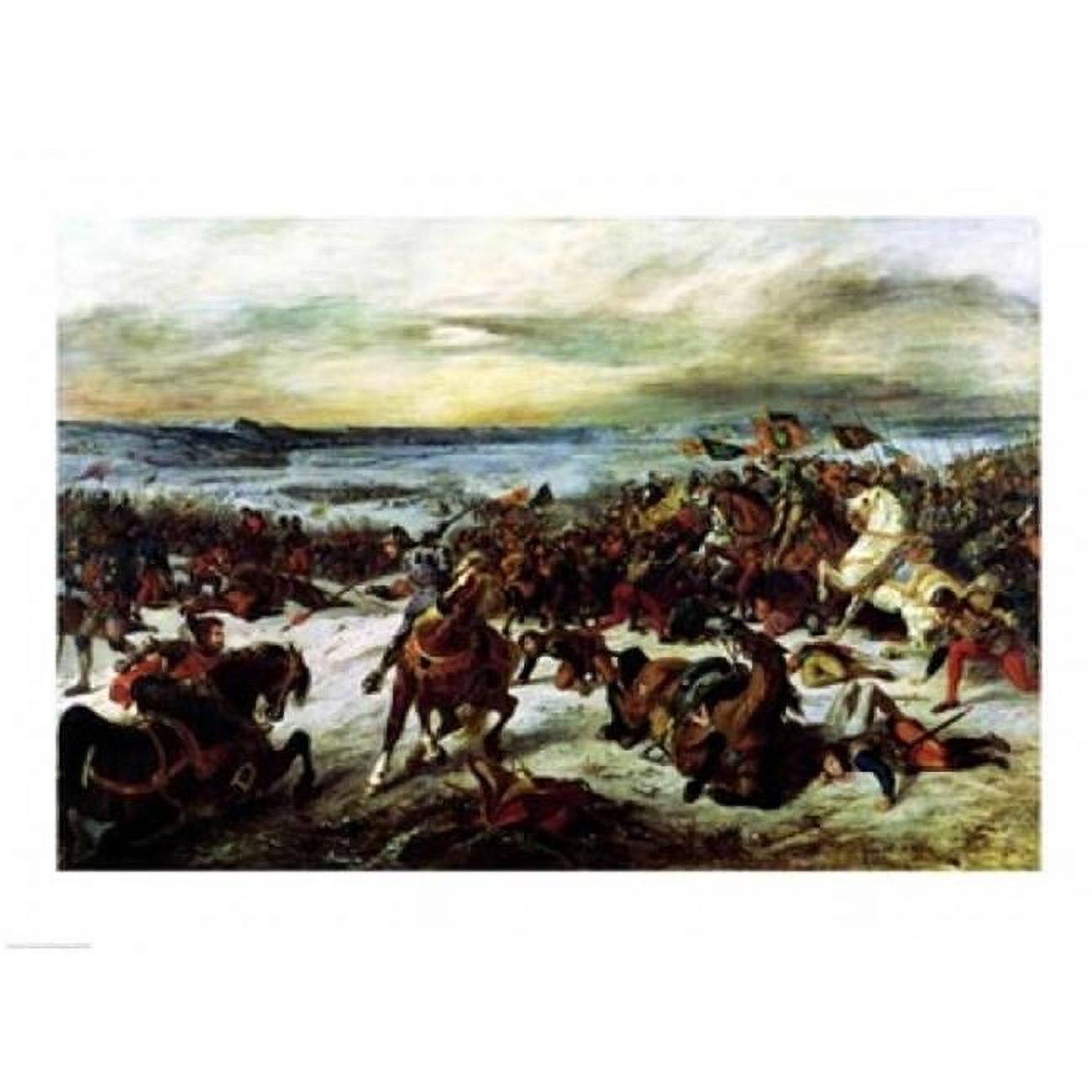 The Death of Charles the Bold at the Battle of Nancy Poster Print by ...
