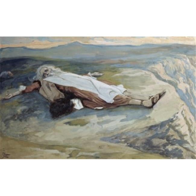 The Death of Moses James J. Tissot 1836-1902 French Jewish Museum New York Poster Print - 18 x ...