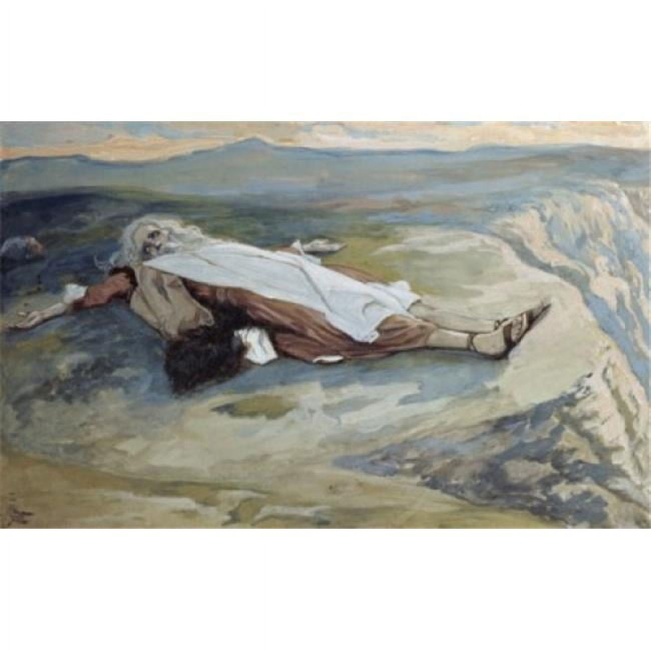 The Death of Moses James J. Tissot 1836-1902 French Jewish Museum New ...