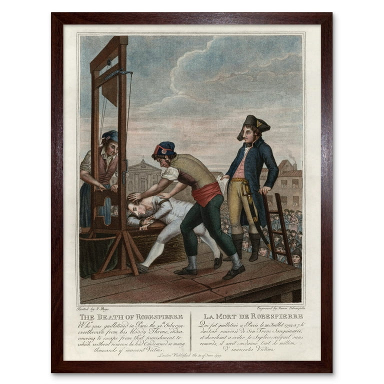 execution of robespierre description