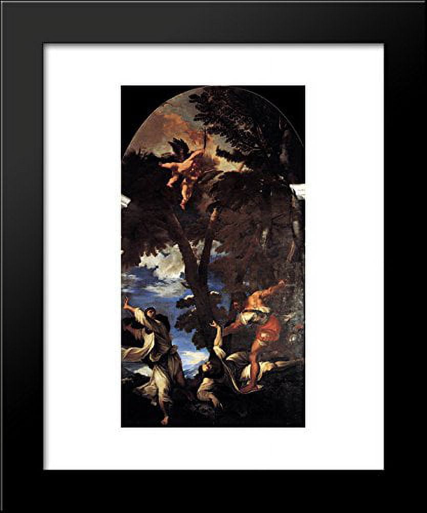The Death of St Peter Martyr 20x24 Framed Art Print by Titian - Walmart.com