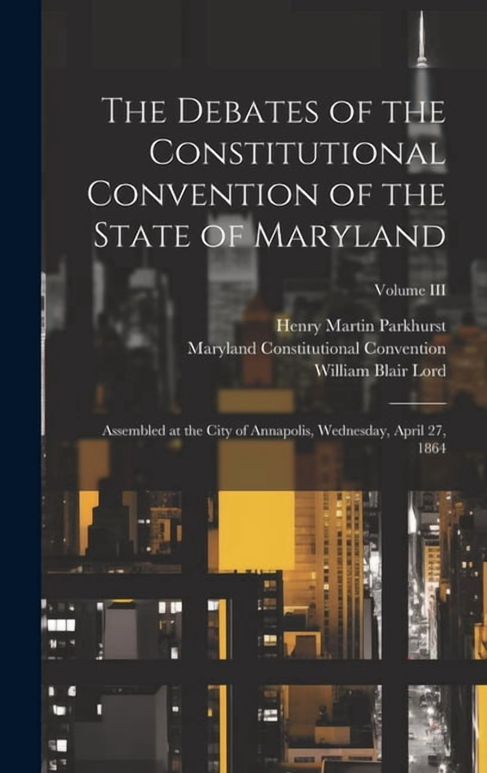 Maryland Constitutional Convention Books - Walmart.com