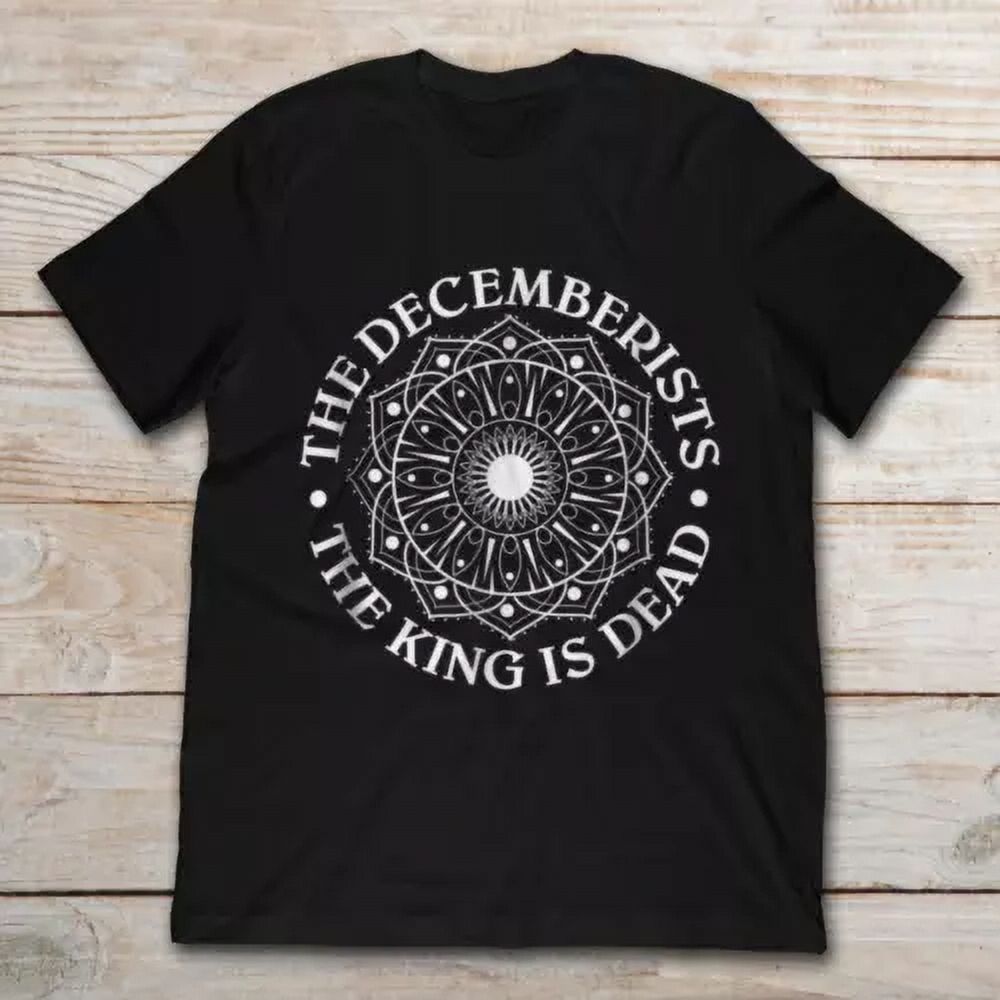 The Decemberists Band Short Sleeve Cotton Black All Size Shirt Hot ...