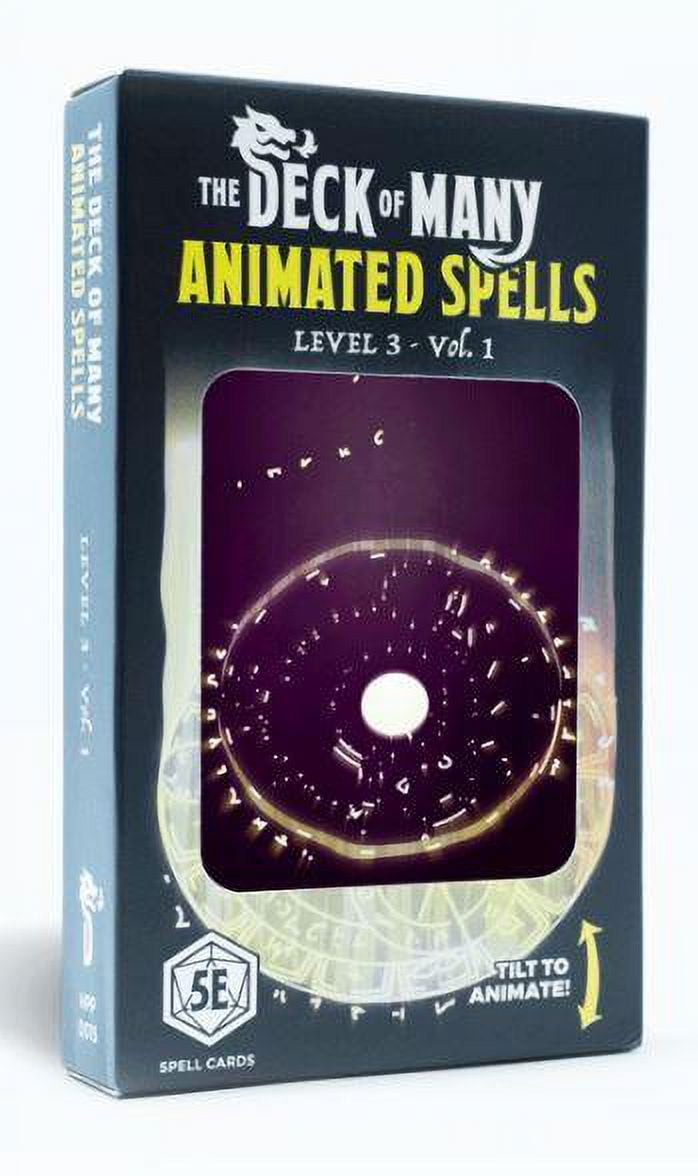 The Deck of Many Animated Spells: Level 3 Vol 1 (D&D 5E Compatible ...