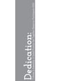The Dedication Project: Dedication: : Volume 2 Assembly: A Social ...