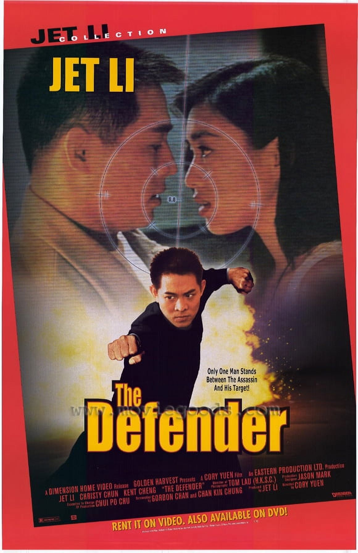 The Defender - movie POSTER (Style A) (11" x 17") (2000) - Walmart.com