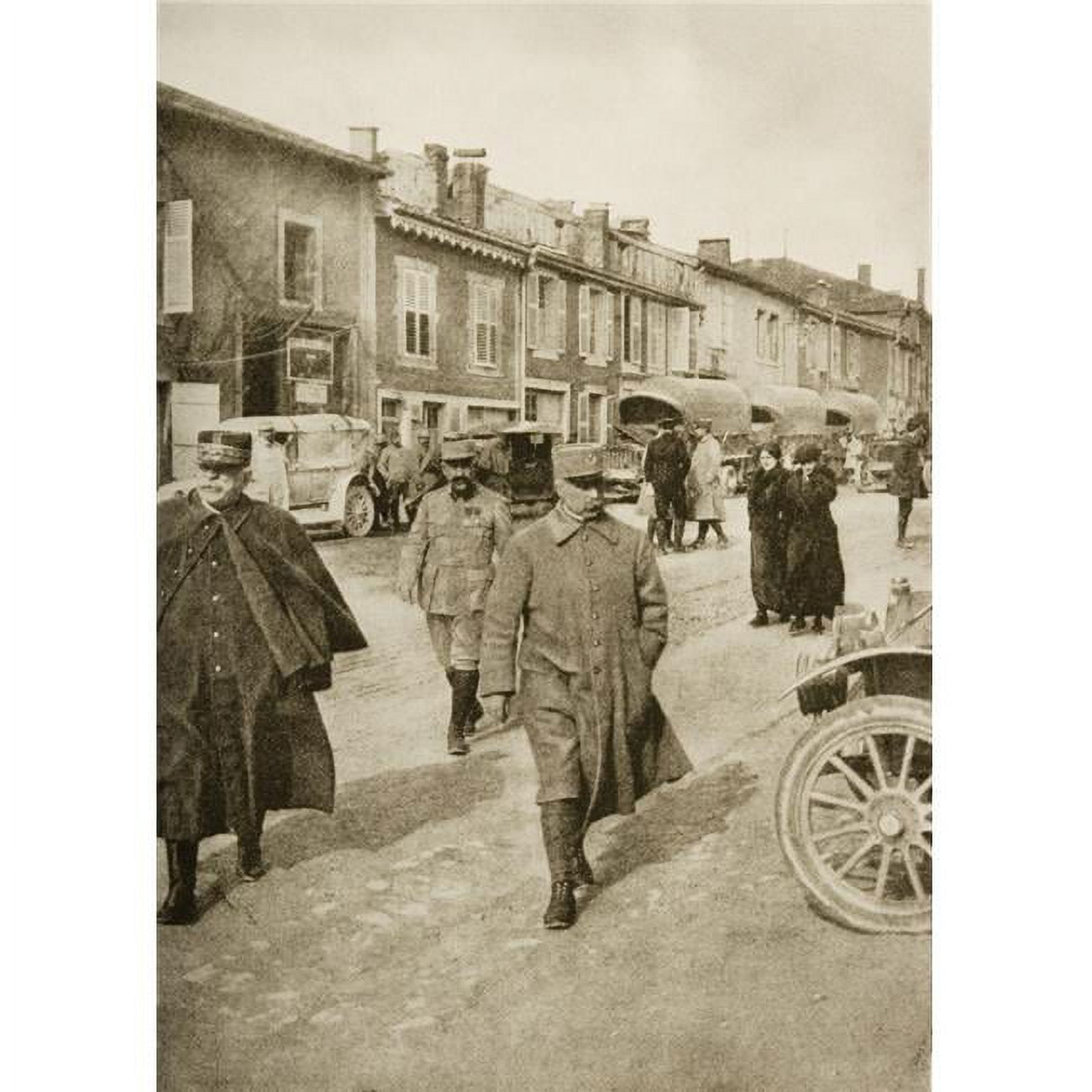 The Defender of Verdun - General Petain Centre Walking with General ...