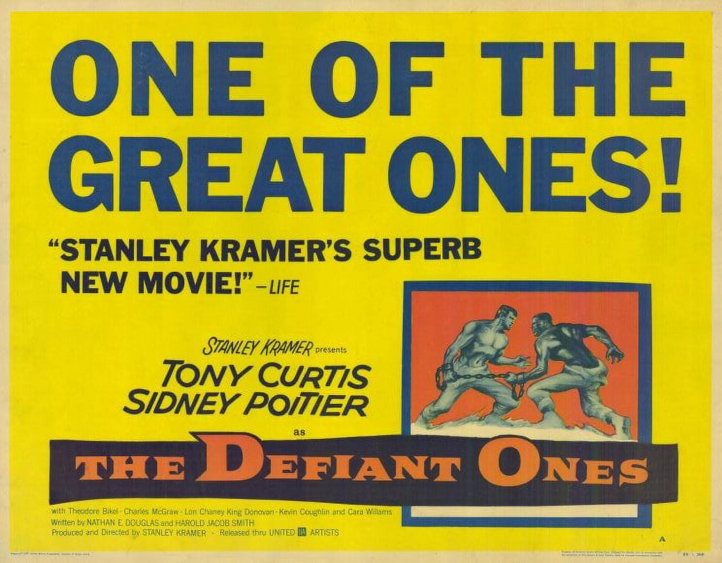 The Defiant Ones - movie POSTER (Style A) (11" x 17") (1958) - Walmart.com