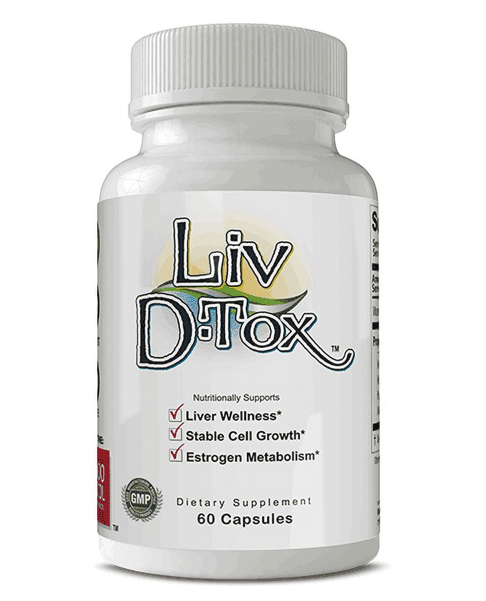 Delgado Protocol Liv D-Tox Cleanse: Liver Detox Support & Acne ...