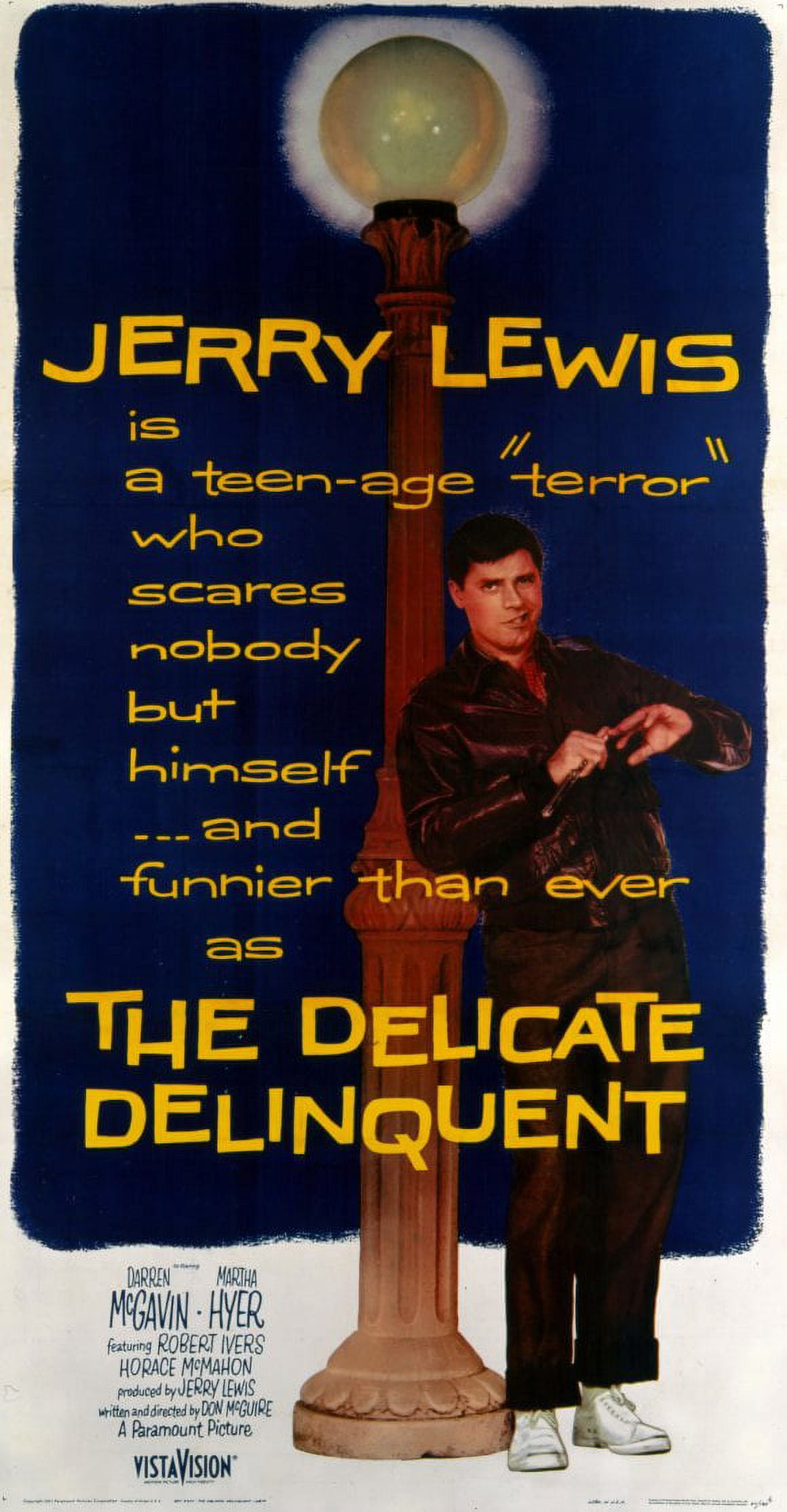 The Delicate Delinquent - movie POSTER (Style A) (11" x 17") (1957 ...