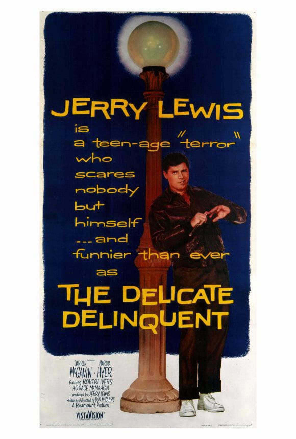 The Delicate Delinquent - movie POSTER (Style A) (27" x 40") (1957 ...
