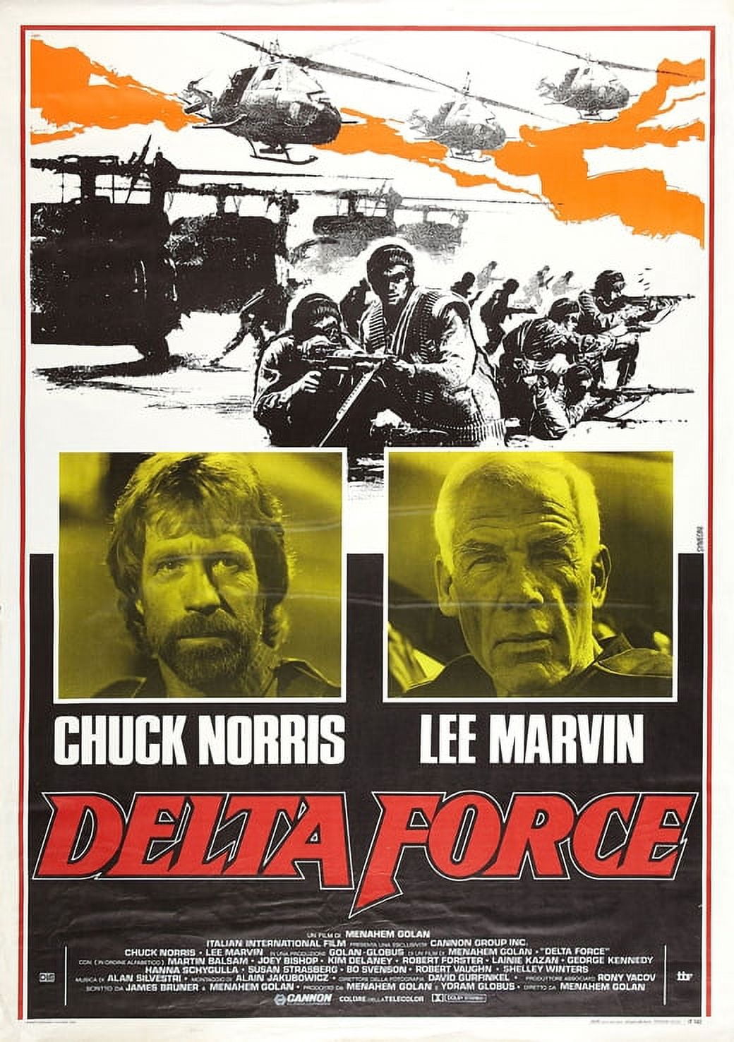 The Delta Force - movie POSTER (Style A) (27" x 40") (1986) - Walmart.com