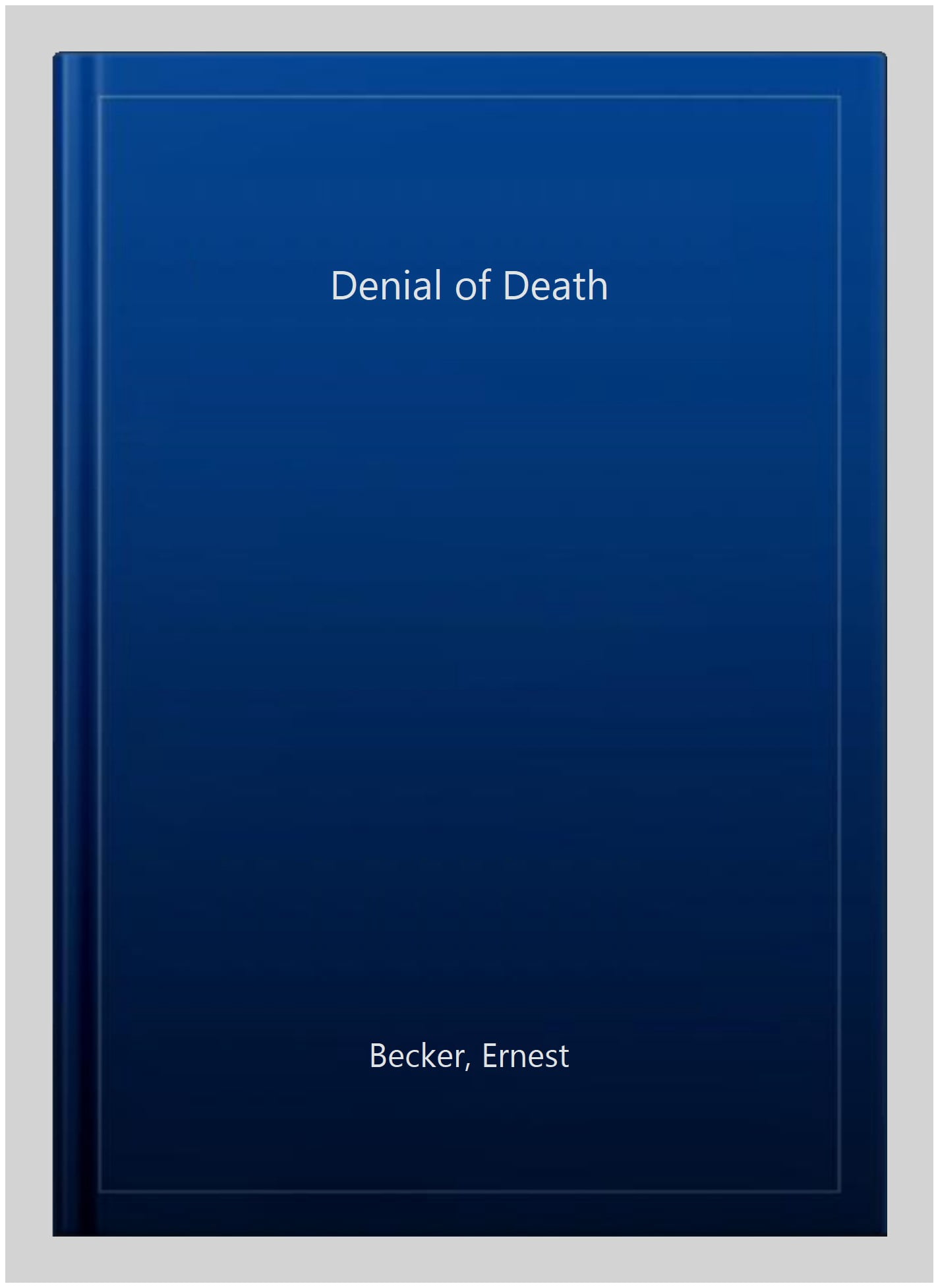 The Denial of Death - Walmart.com