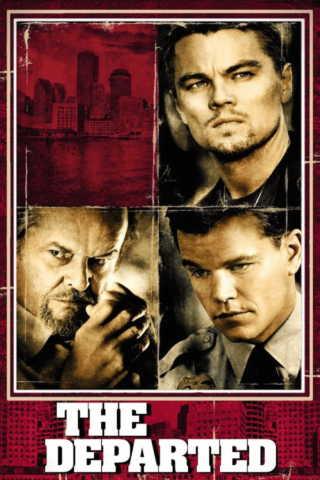 The Departed 2006 Movie Poster 24x36 Crime Thriller with Leonardo DiCaprio - Walmart.com