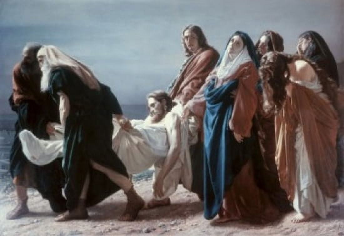 The Deposition of Christ , Antonio Ciseri (1821-1891Italian) Poster ...