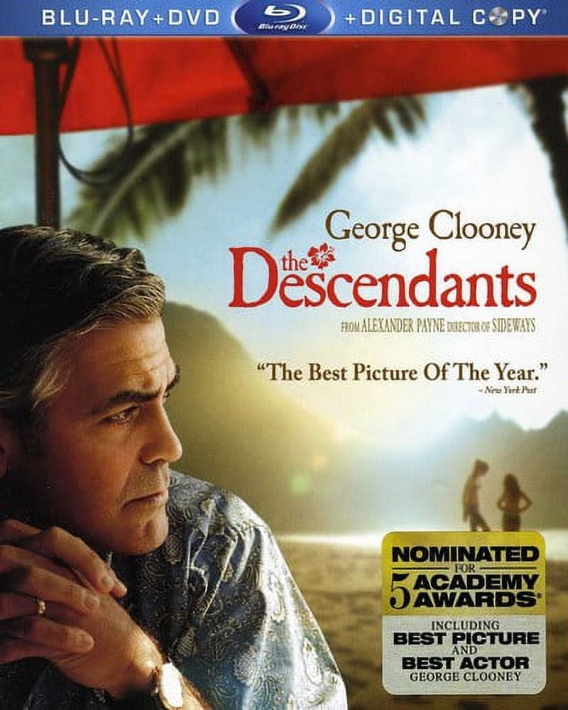 The Descendants (Blu-ray + DVD) (Widescreen) - Walmart.com