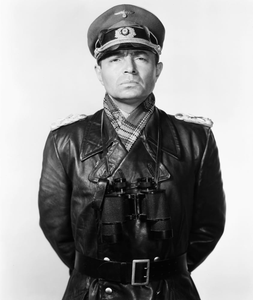 The Desert Fox James Mason As Field Marshal Erwin Rommel 1951 Tm ...