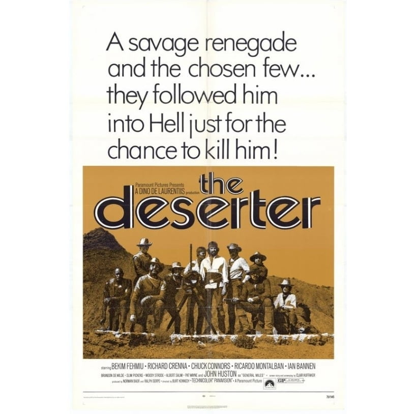 The Deserter Movie Poster (11 x 17) - Walmart.com